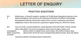 LETTER OF ENQUIRY for CBSE CLASS 10 (1).pptx