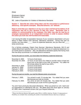 Letter of expectation | DOC