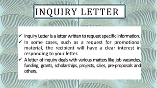 Letter of Inquiry Micro teaching.pptx