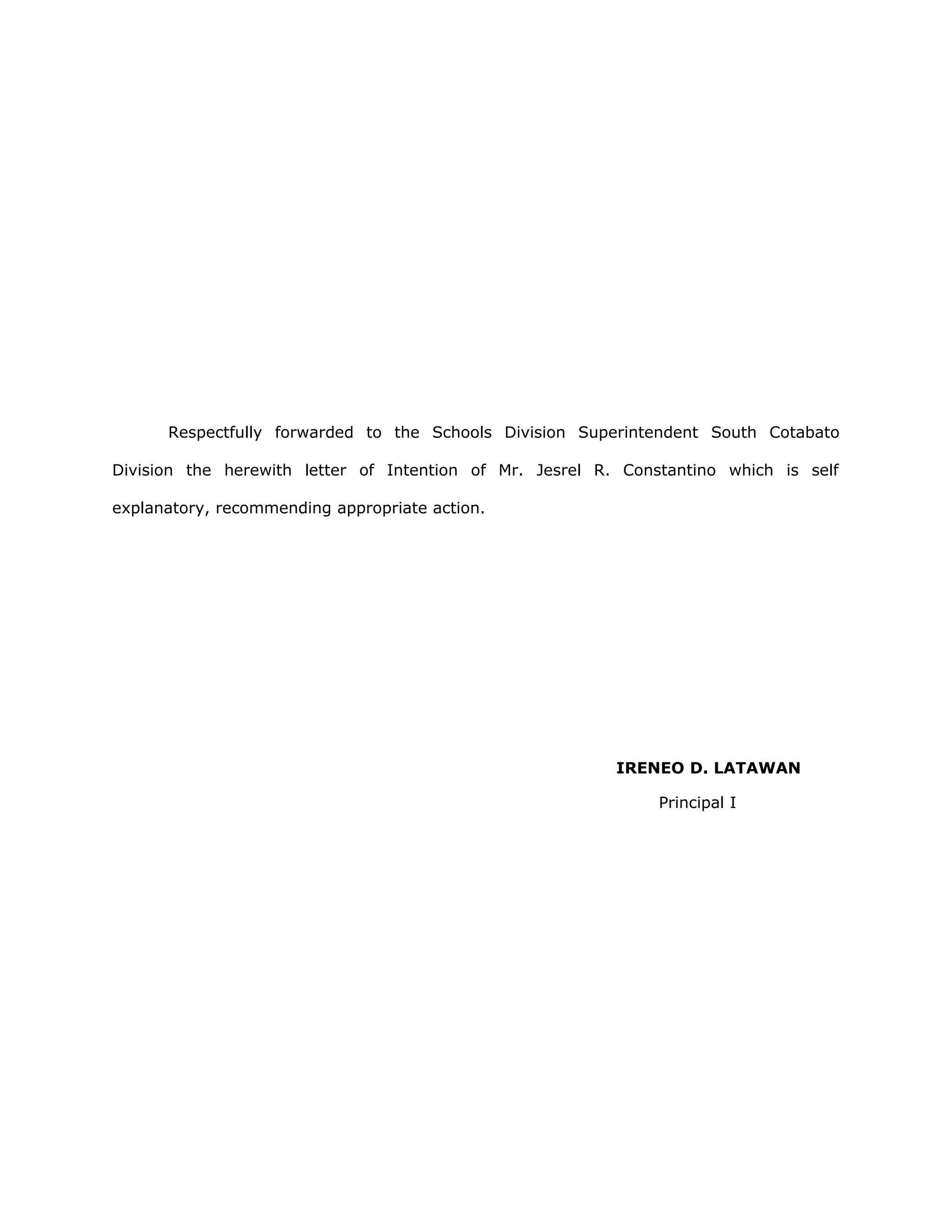 Letter of intention | DOC
