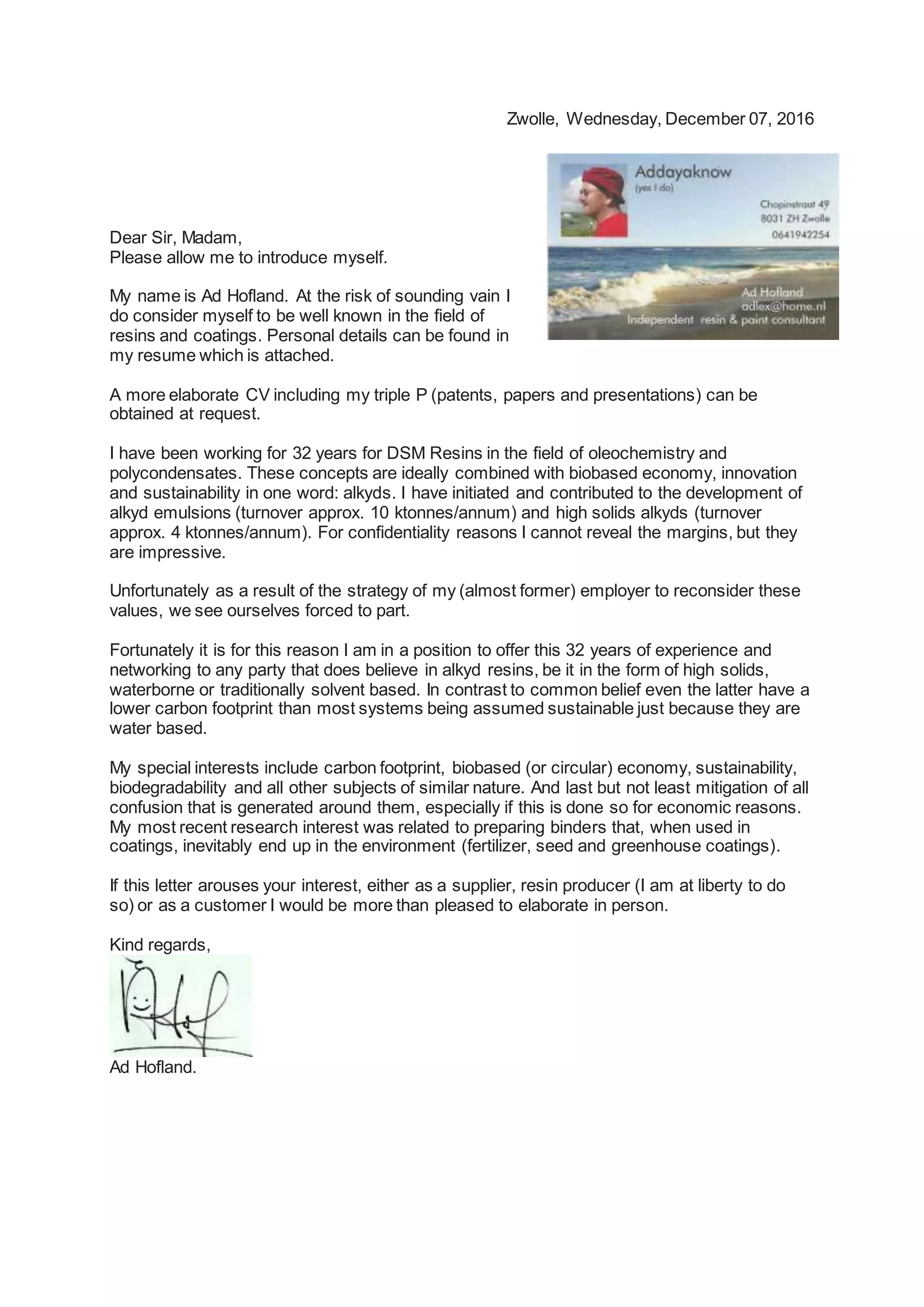 Letter of introduction | DOCX