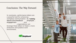 Letter of Performance, Performance Letter Sample | PPT
