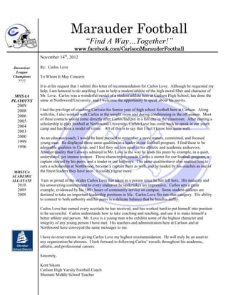 Letter of rec. | PDF