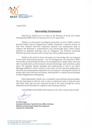 Letter of Recommendation | PDF