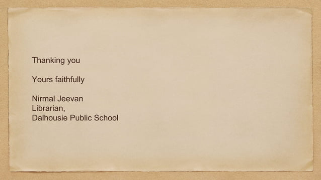 Letter placing order and reply | PPTX