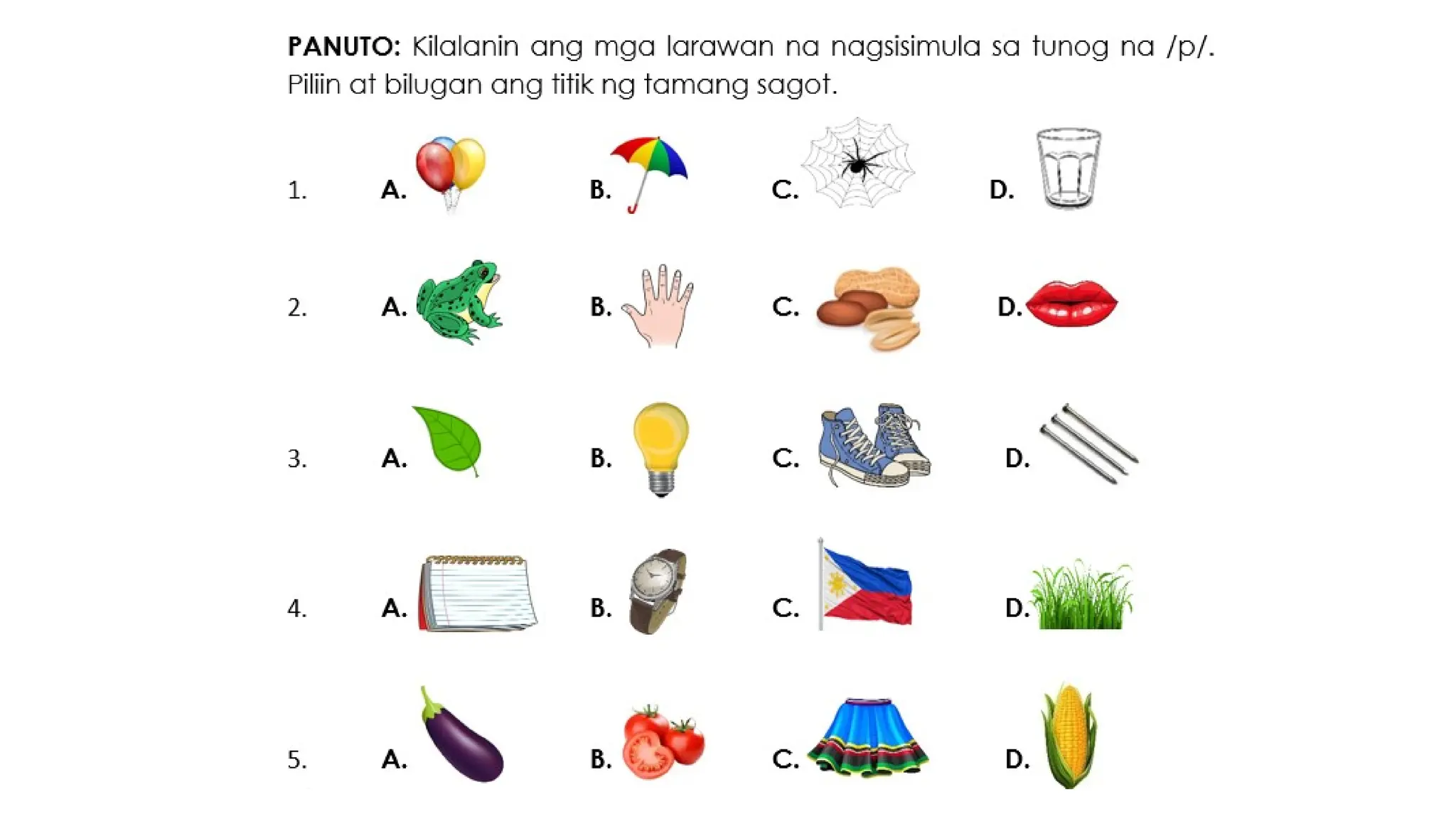 LETTER P pagsulat at pagkilala sa letrang Pp | PPTX