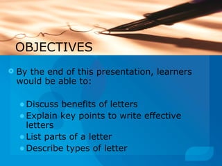 Letterpresentation | PPT | Email | Internet
