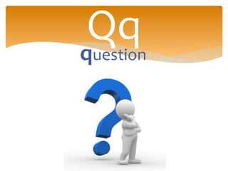 THE LETTERE Q | PPTX