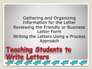 Writing Letter | PPTX