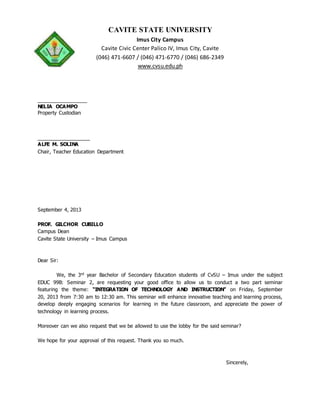 Letters | DOCX | Education industry | Industries