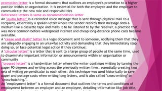 types of letters in business and where they can be used | PPT