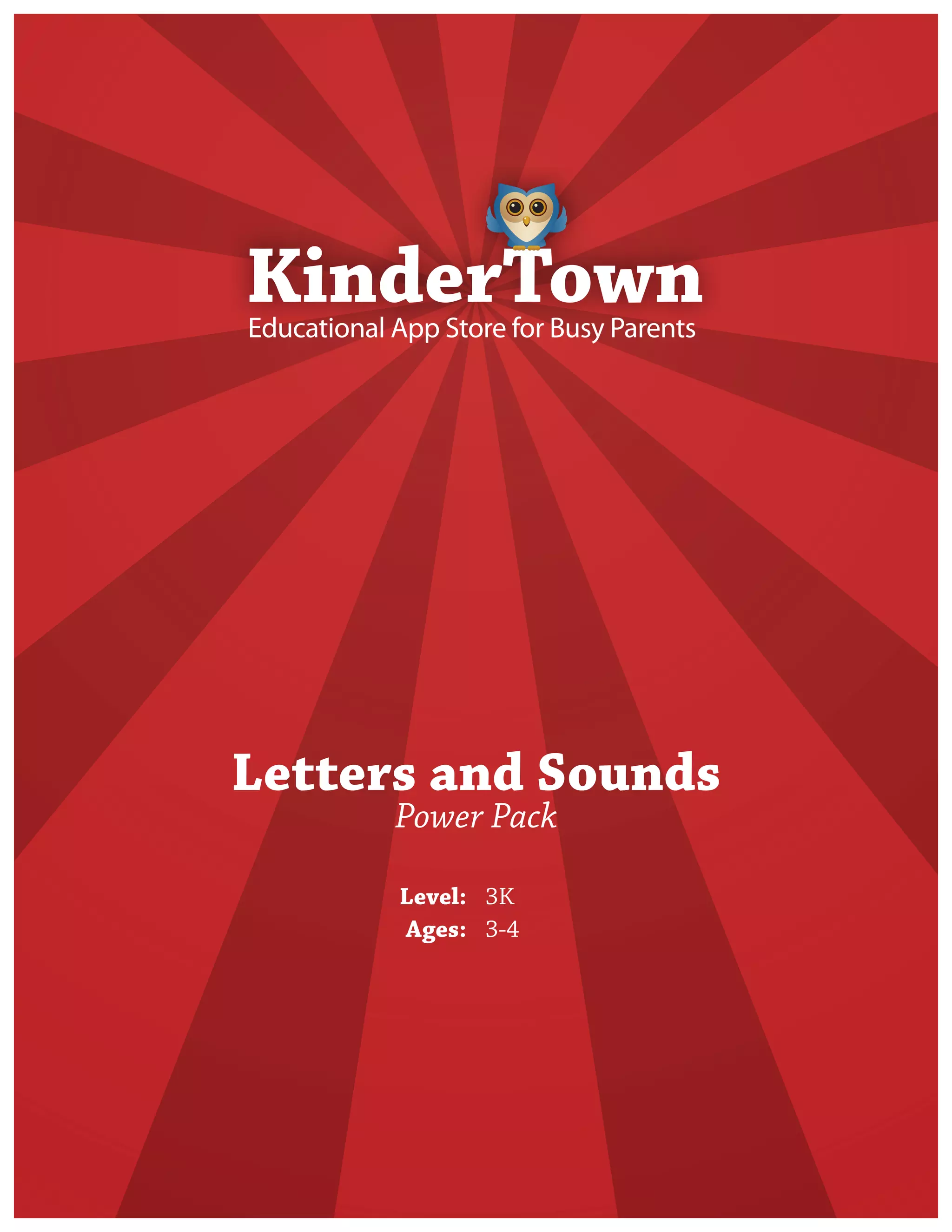 Letters and sounds 3K | PDF