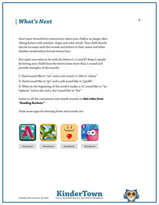 Letters and sounds 3K | PDF