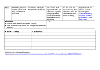Letters and Sounds planning | PPT