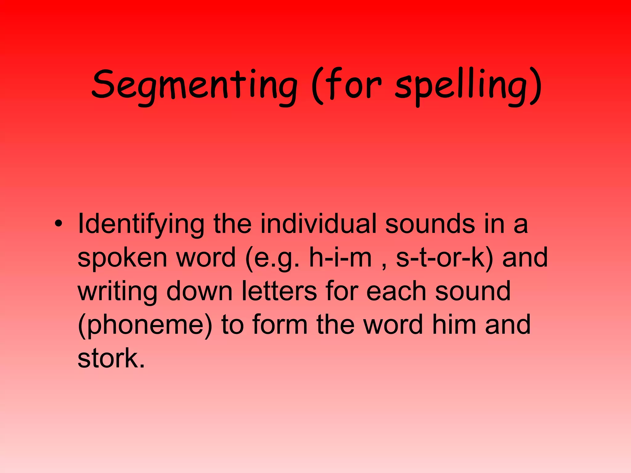 Letters And Sounds Powerpoint[1] For Parents | PPT | Education