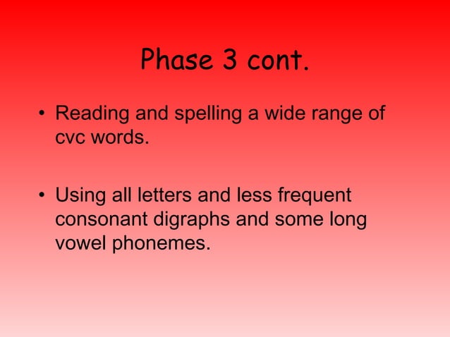 Letters And Sounds Powerpoint[1] For Parents | PPT | Education