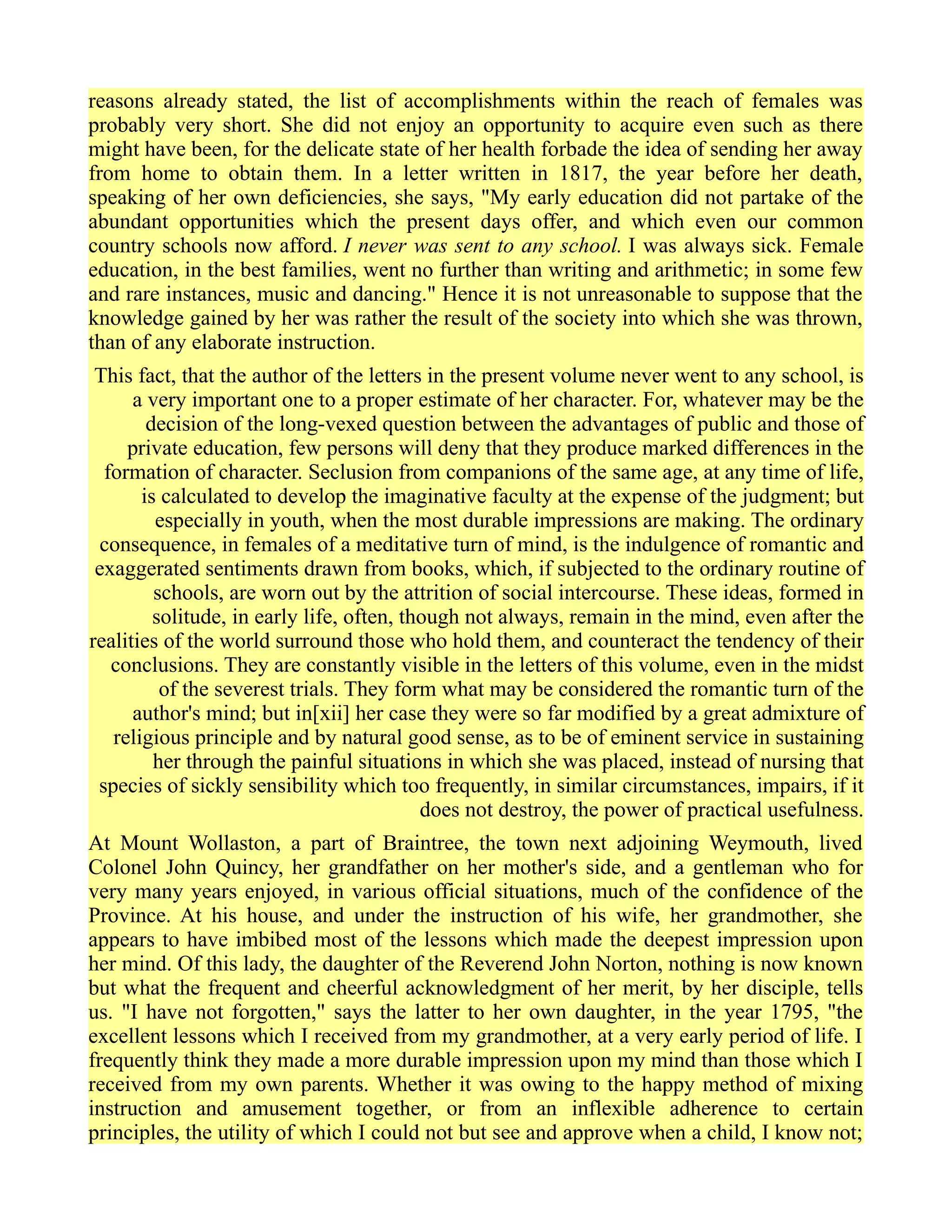 Letters Between John and Abigail Adams During the American Revolution | PDF