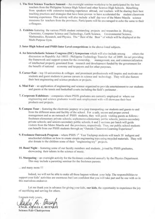 Letter science fair | PDF