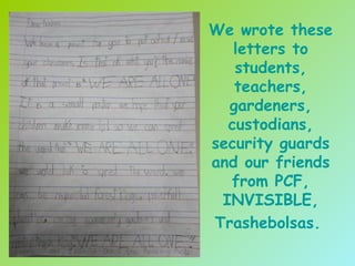 Letters from amazing ants | PPT