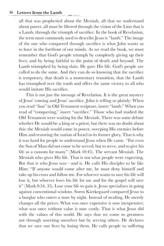 Letters From The Lamb Sample Pages | PDF | Christianity | Religion ...