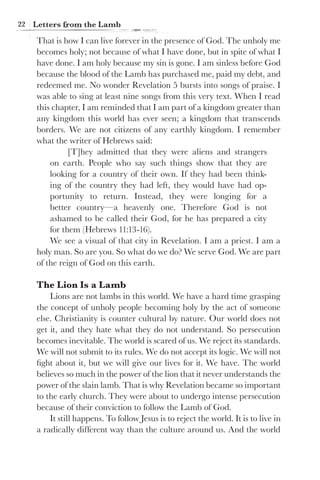 Letters From The Lamb Sample Pages | PDF