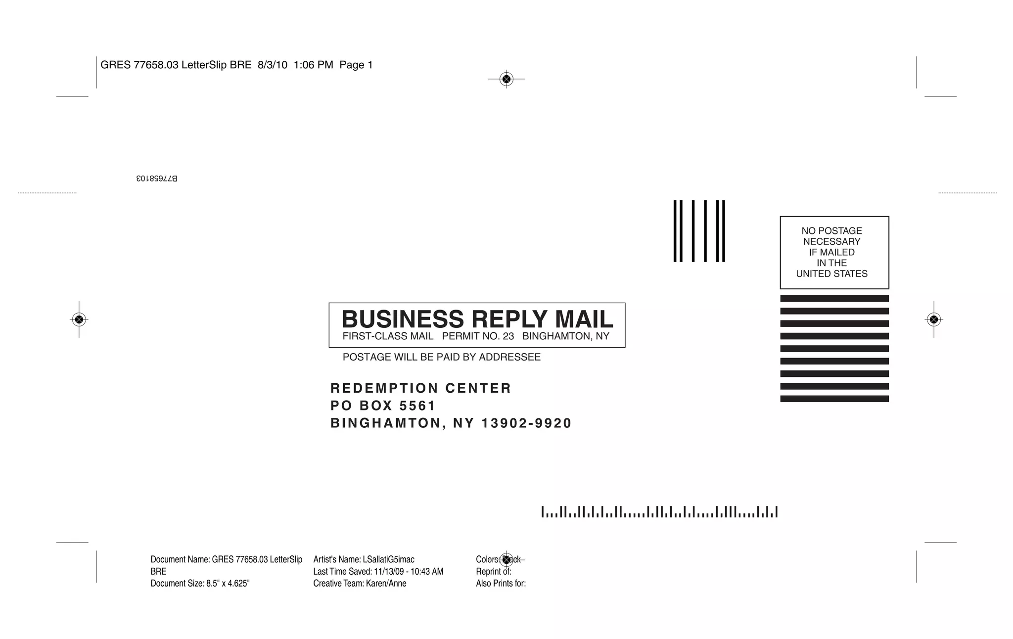 Letter slip | PDF
