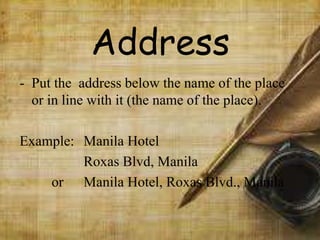 Letters of Invitation and Announcement | PPT