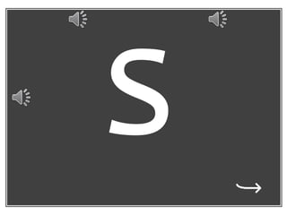 Letter sounds & names learn pwpt | PPT