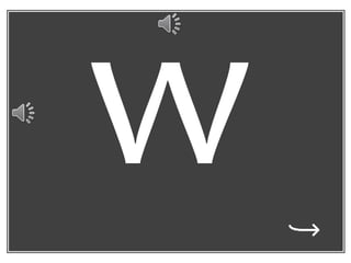 Letter sounds & names learn pwpt | PPT