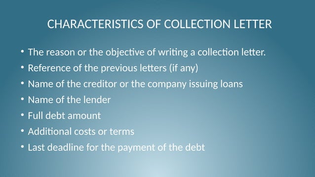 Types of letters including the sales promotional letters and ...