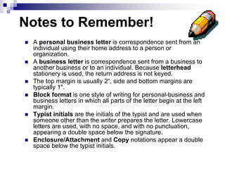 Letters power point | PPTX
