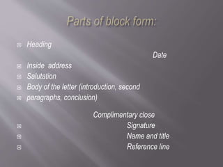 Letters presentations | PPT