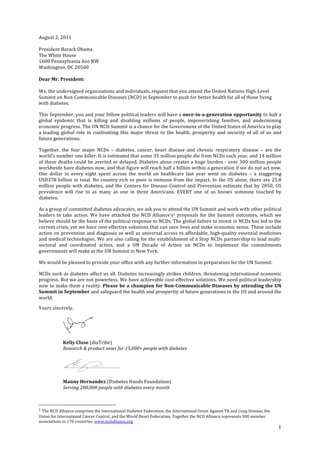 Letter to Barack Obama | PDF