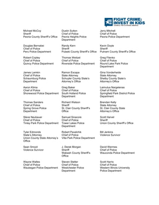 Sample letter of support to Congress | PDF