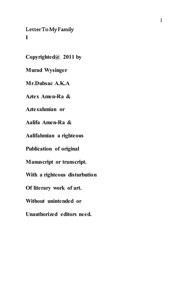 Letter to my family.doc