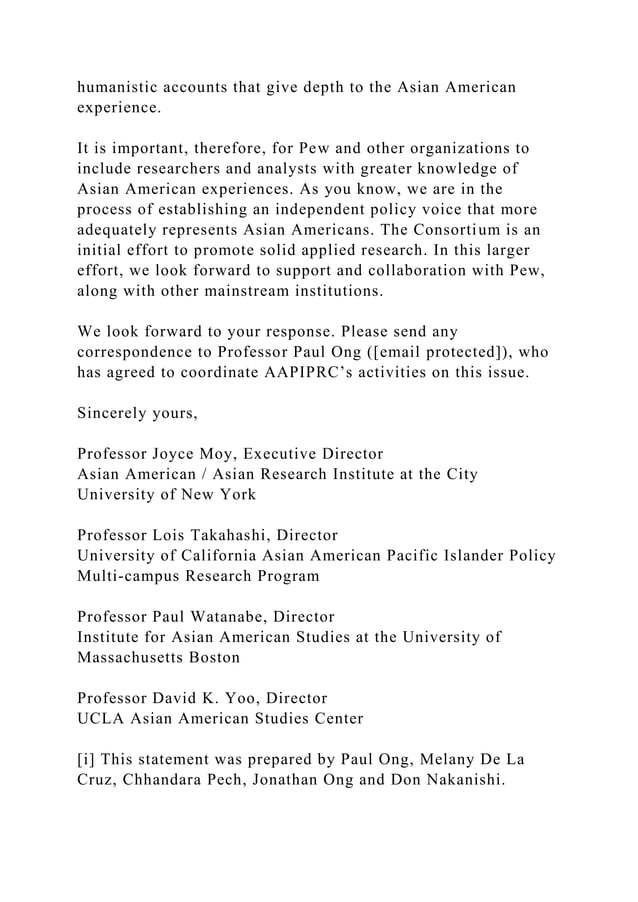 Letter to Pew Research CenterLETTER TO PEW RESEARCH CENTER.docx