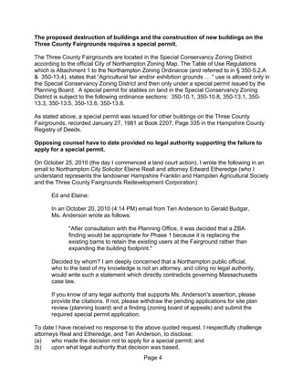 Letter to Planning Board 10-28-2010 | PDF