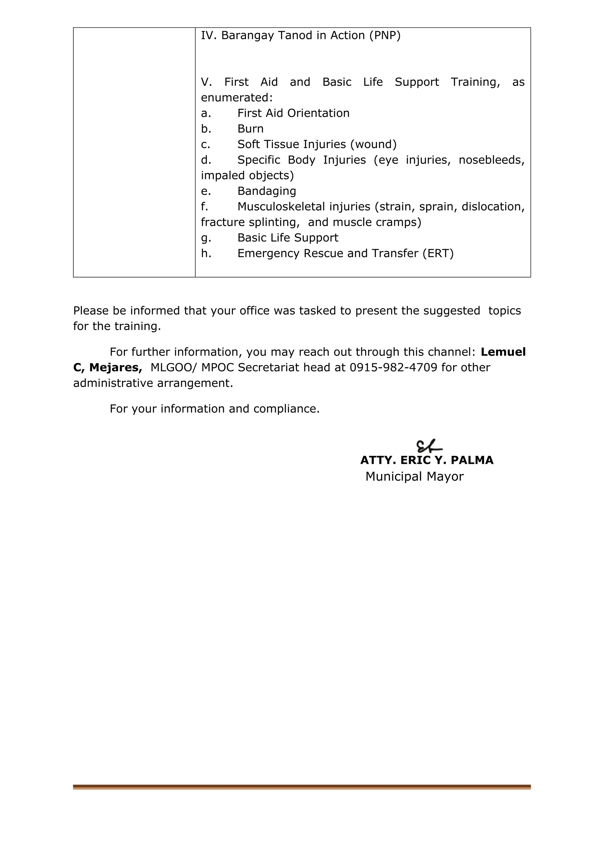 Letter to Resource speakers for the BPATs training.docx