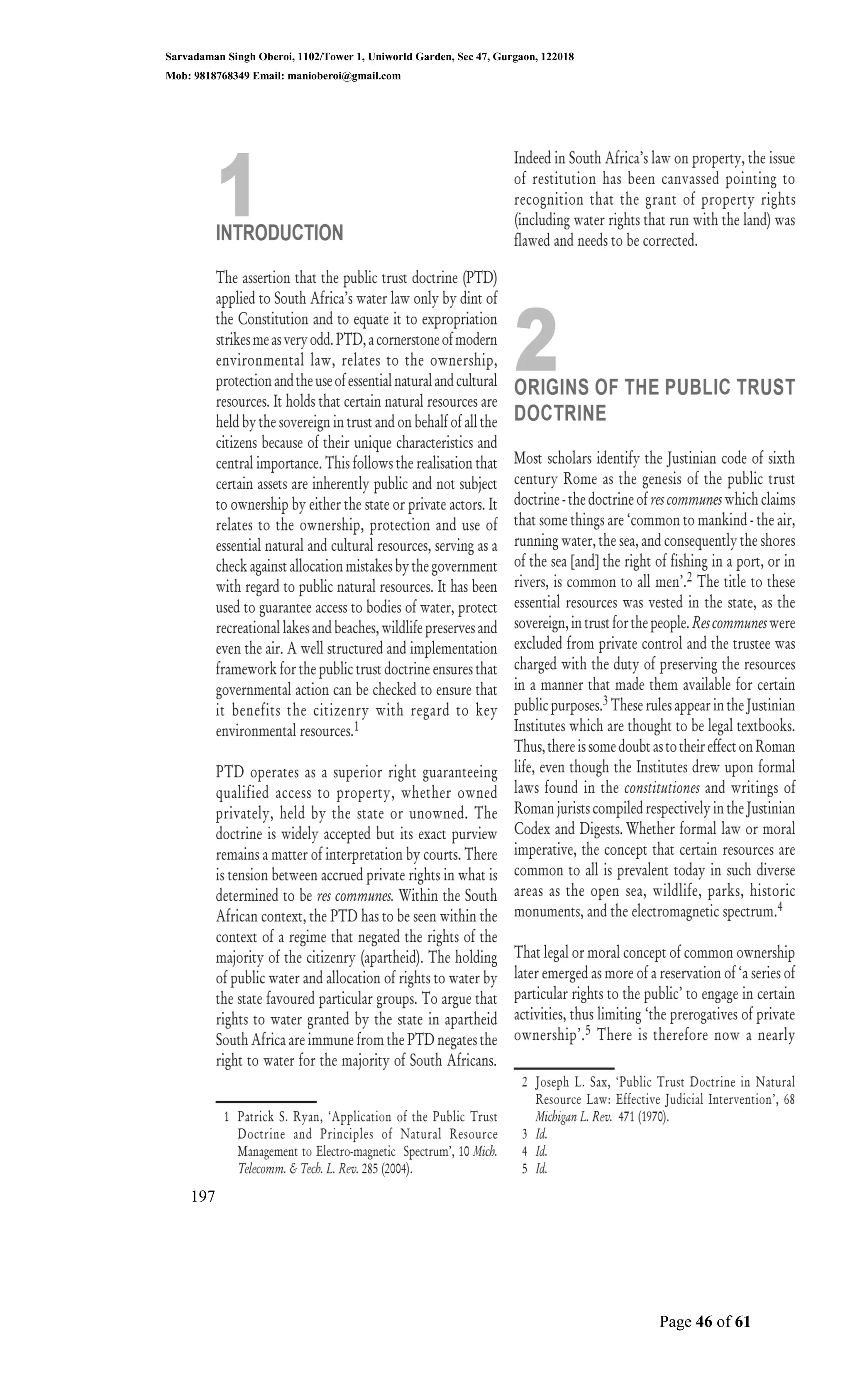 Letter to six noticees in re section 80 cpc notice dated 24.03.16