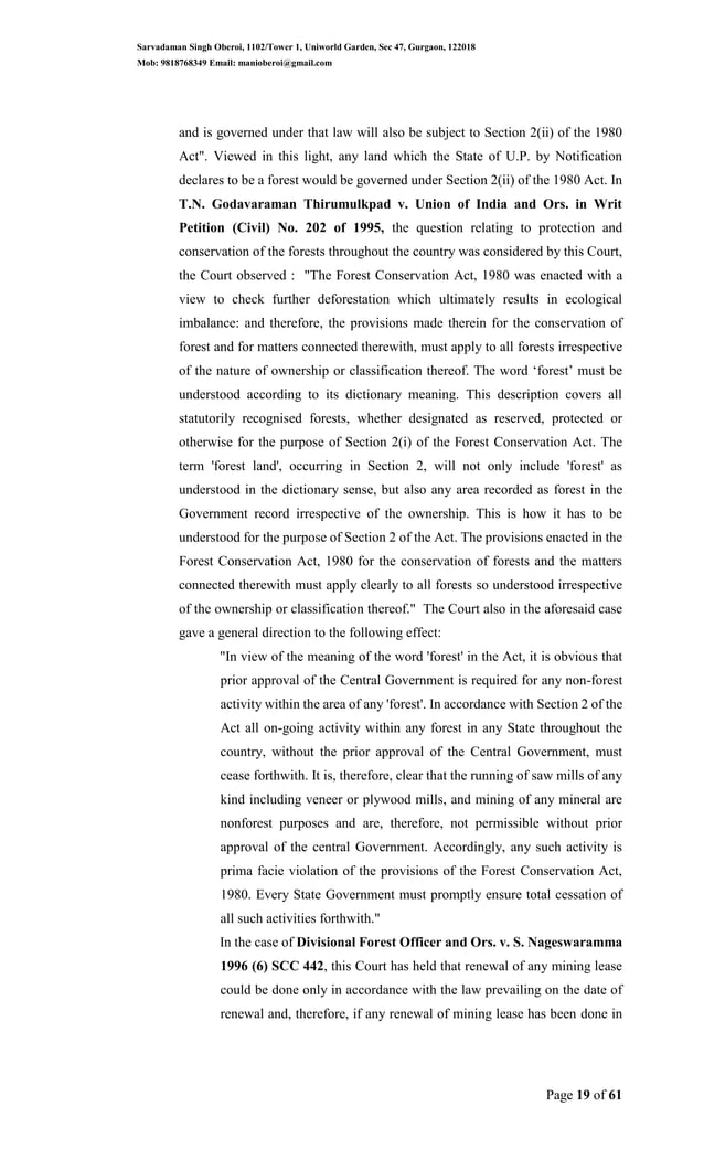 Letter to six noticees in re section 80 cpc notice dated 24.03.16