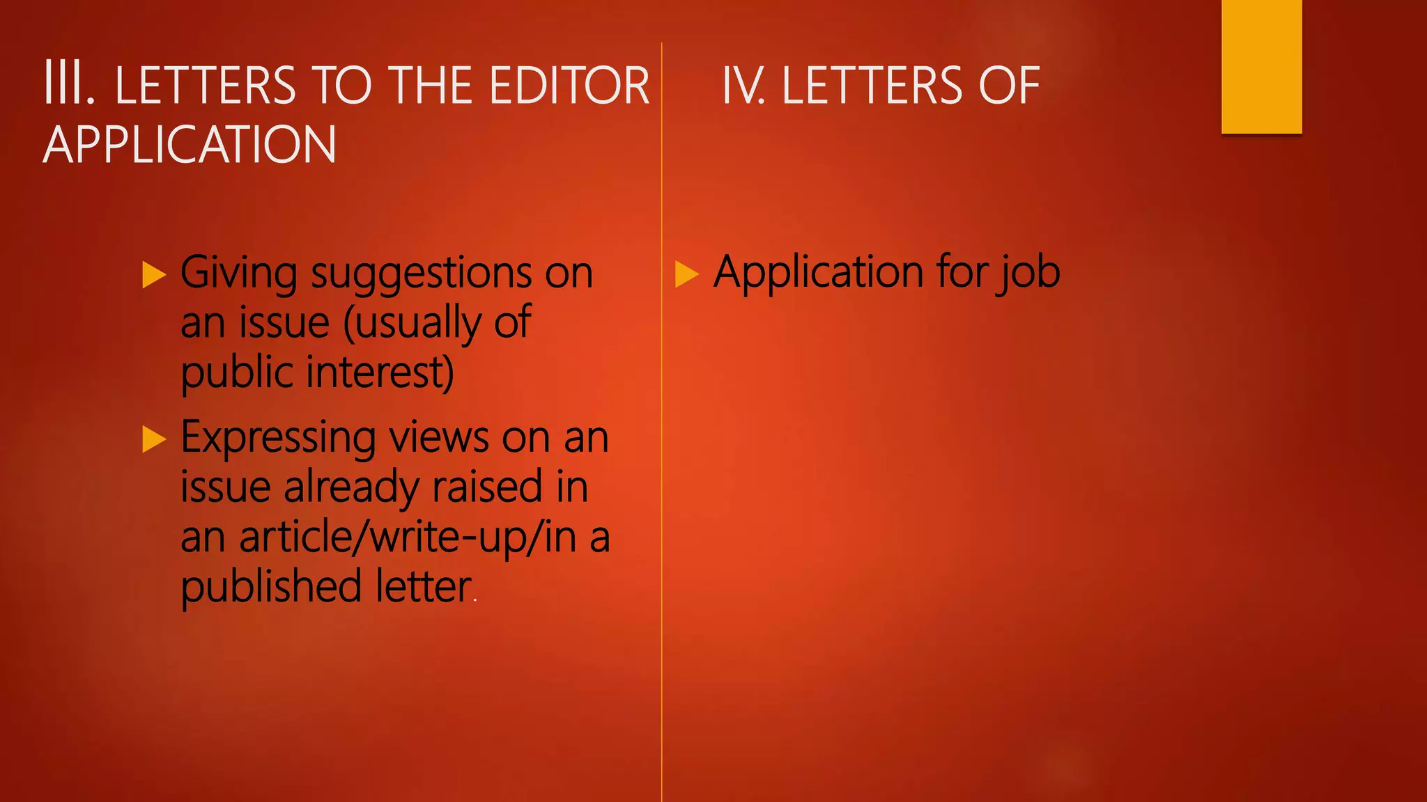 Letter to the editor class 12 | PPTX