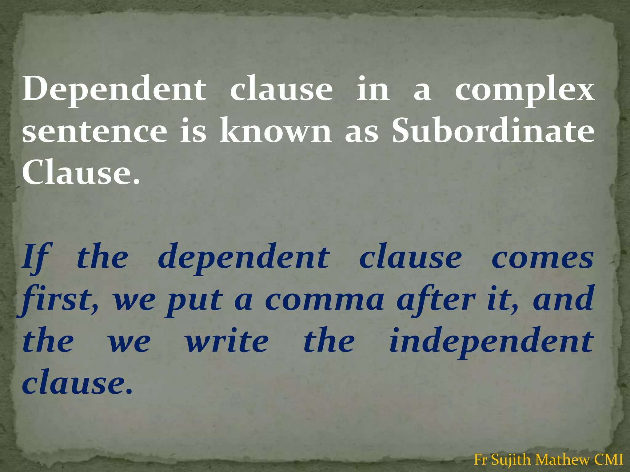 Letter word phrase clause and sentence | PDF