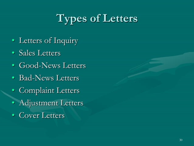 Letter writing essentials | PPTX