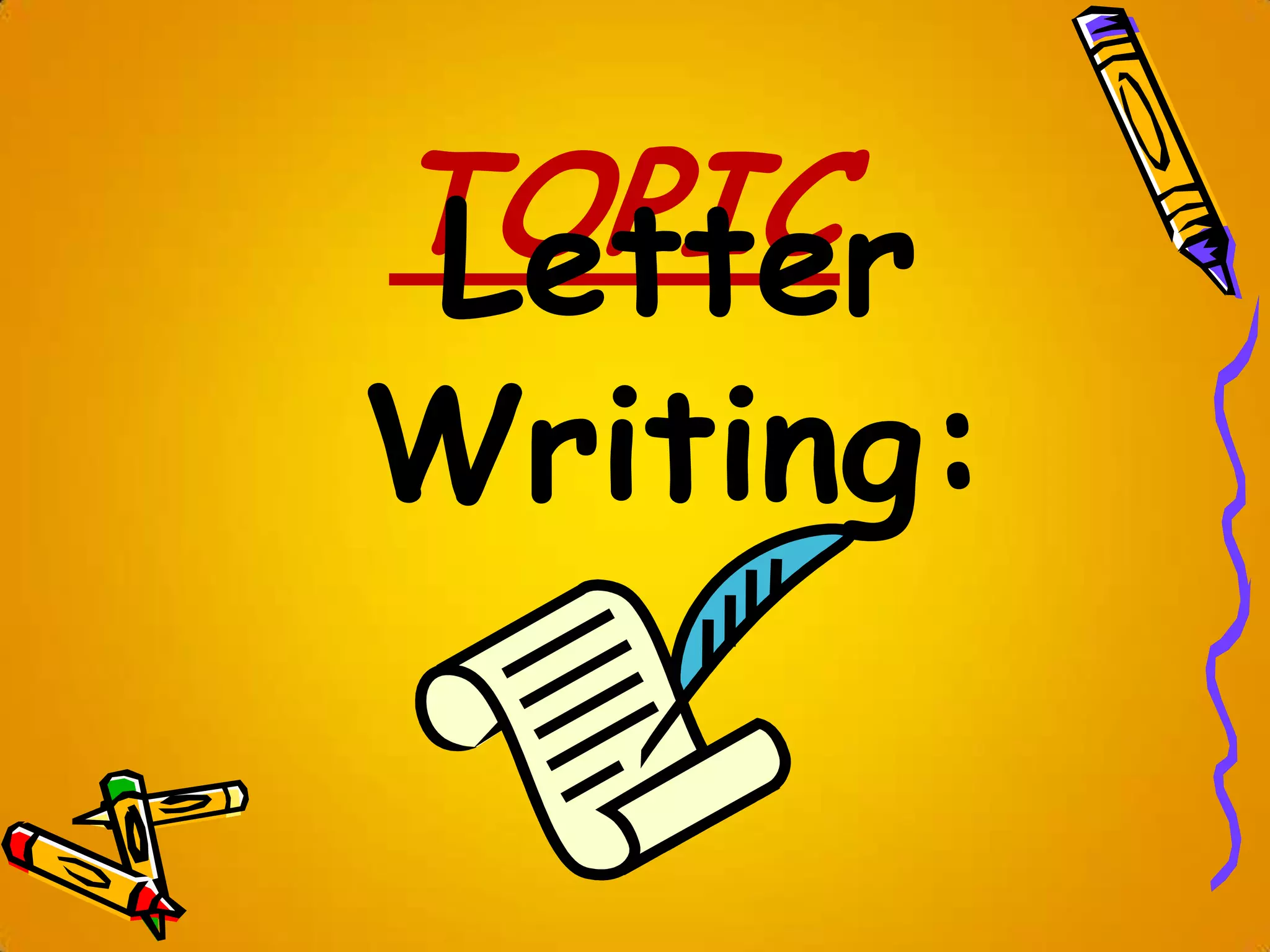 Letter writing | PPT