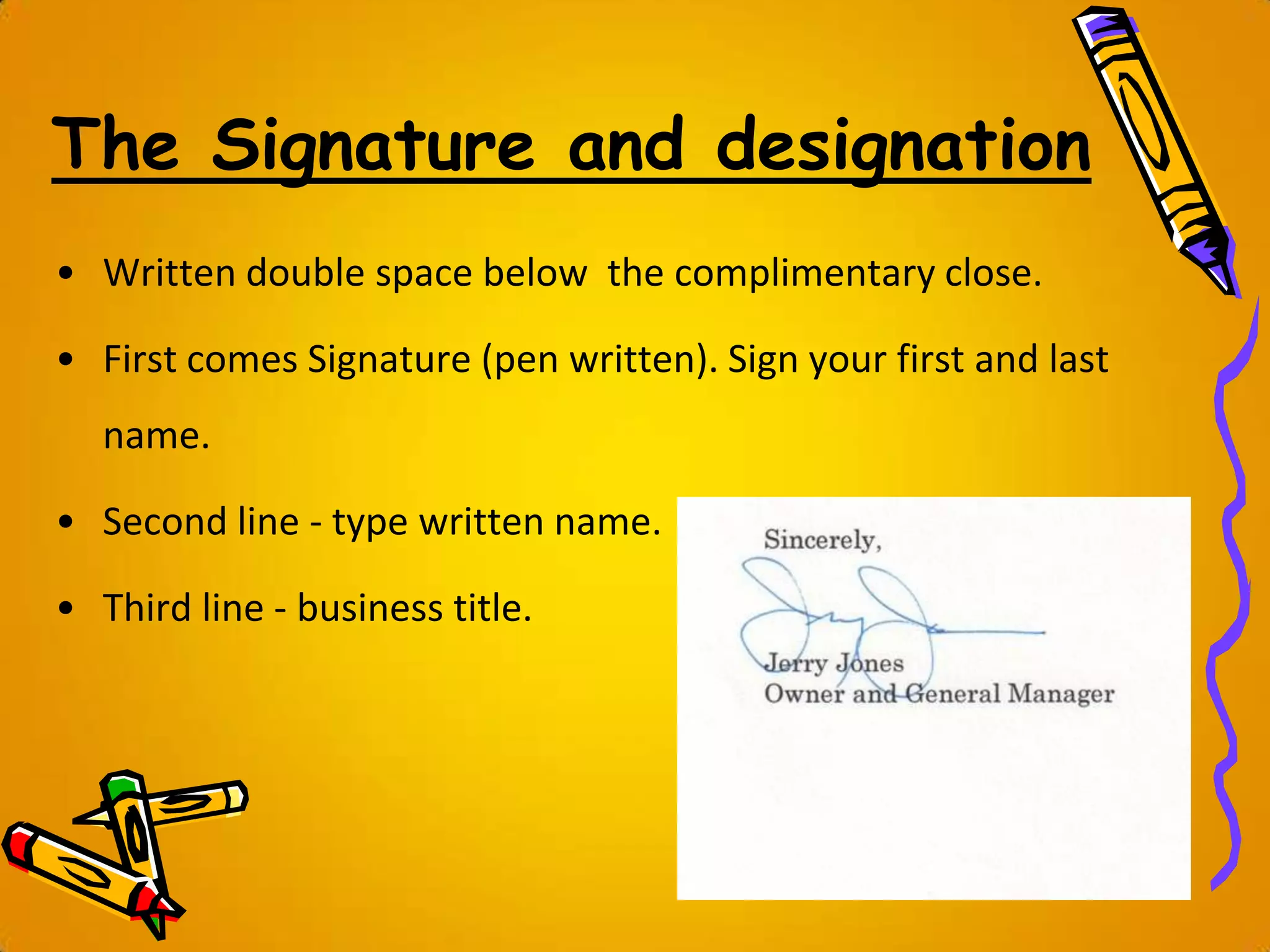 Letter writing, Business, Personal letter Writing format | PPTX