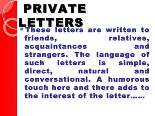 Letter writing | PPT
