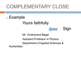 Letter writing | PPT