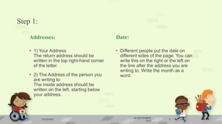 Letter writing | PPTX