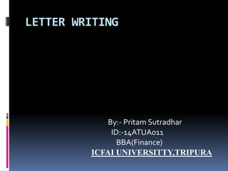 Letter writing | PPT