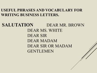 letter writing-2.ppt